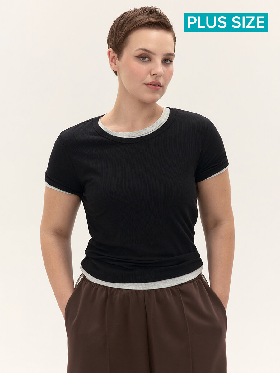Футболка Plus Size