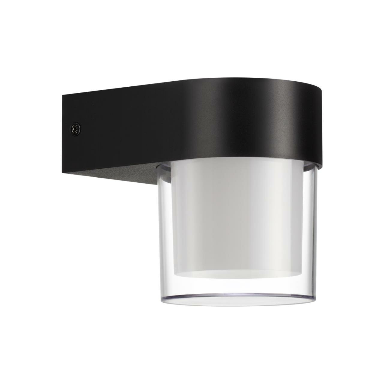Светильник ландшафтный настенный Novotech Opal 359297 черный IP65 LED 5W 4000K 175-265V