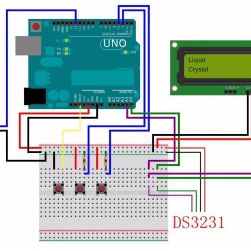 Модуль DS3231 RTC для Raspberry Pi 5PCS — фото 1