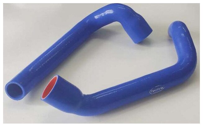 Комплект патрубков радиатора силиконовый ГАЗ-3309 ЯМЗ-5442, Евро 4 (2 шт.) 33098-1303000