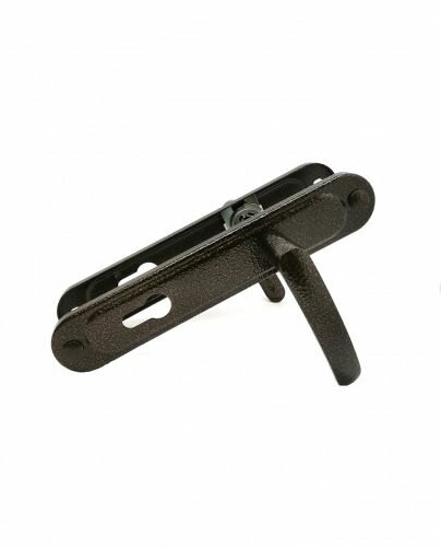 Зенит (замки) Ручка дверная на планке РФ1-85.02 (85 мм) медь