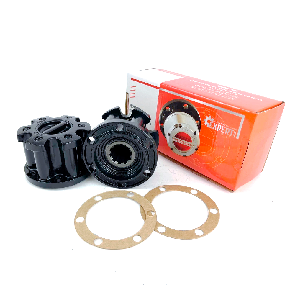 Муфты колесные (хабы) УАЗ "ExpertDetal" аналог АДС ручные