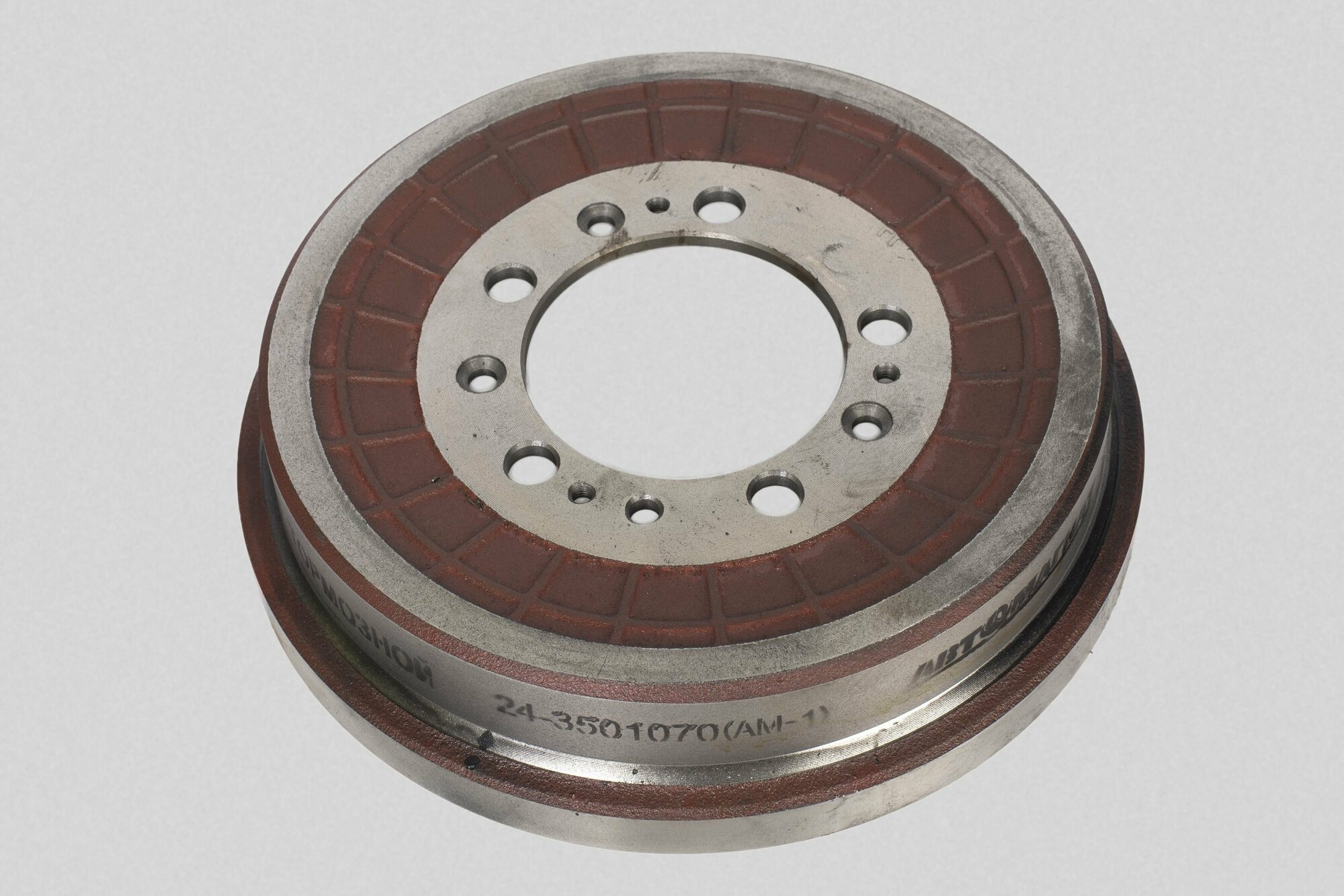 Барабан тормозной УАЗ-452,469,3151 (крашенный) балансированный (469-3501070-95) "Автомагнат", 24-3501070