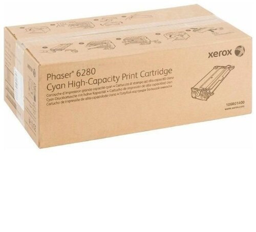 Картридж XEROX 106R01400, голубой