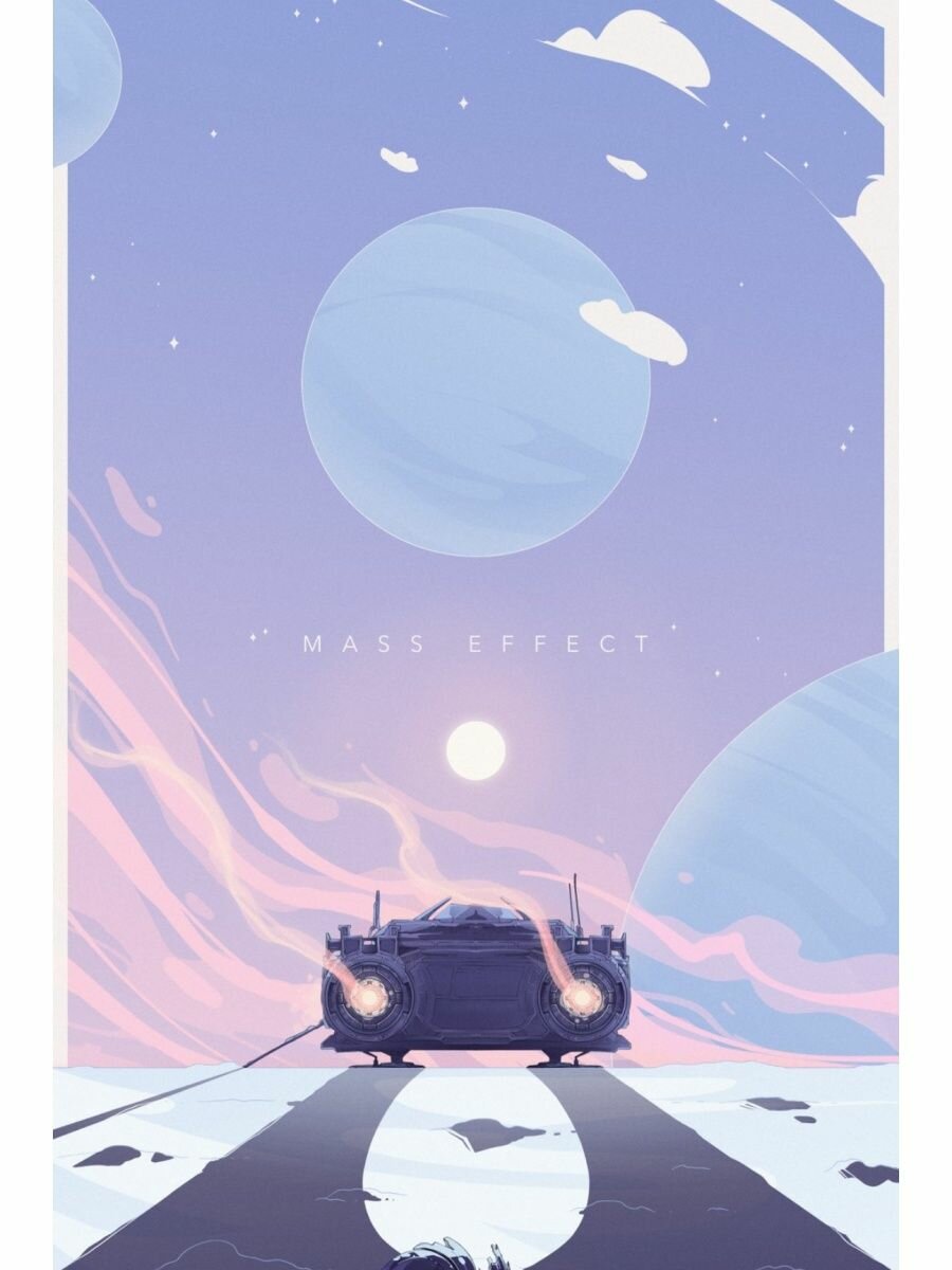 Постер "Mass effect. Будущее"
