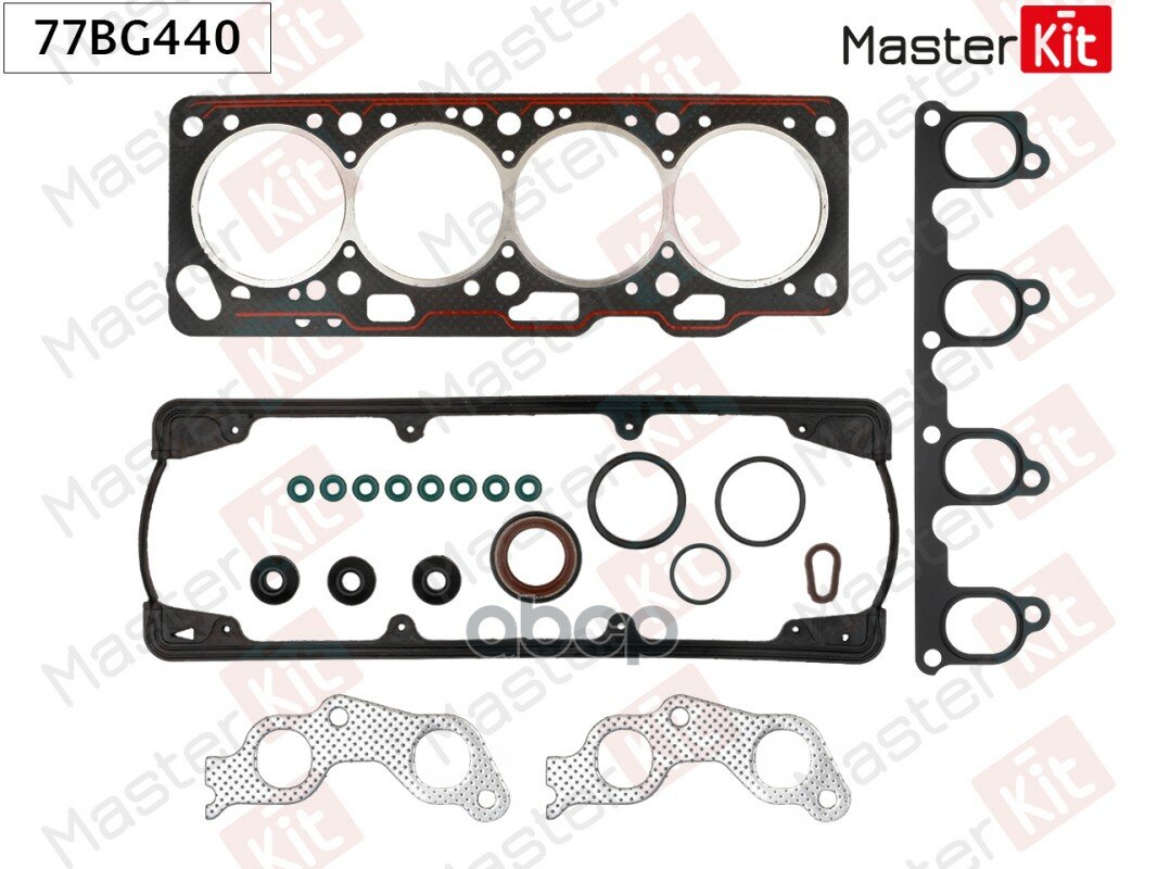 Комплект прокладок двигателя верхний VW GOLF Van III Variant (1H5) AEX, ABD MasterKit арт. 77BG440