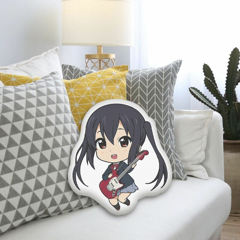 Мягкая фигурная подушка Чиби K-ON - Азуса Накано BCH0826 40см