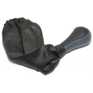 Ручка рычага КПП "AZARD" ВАЗ для а/м ВАЗ 2101 (с пыльником, черная/серая)