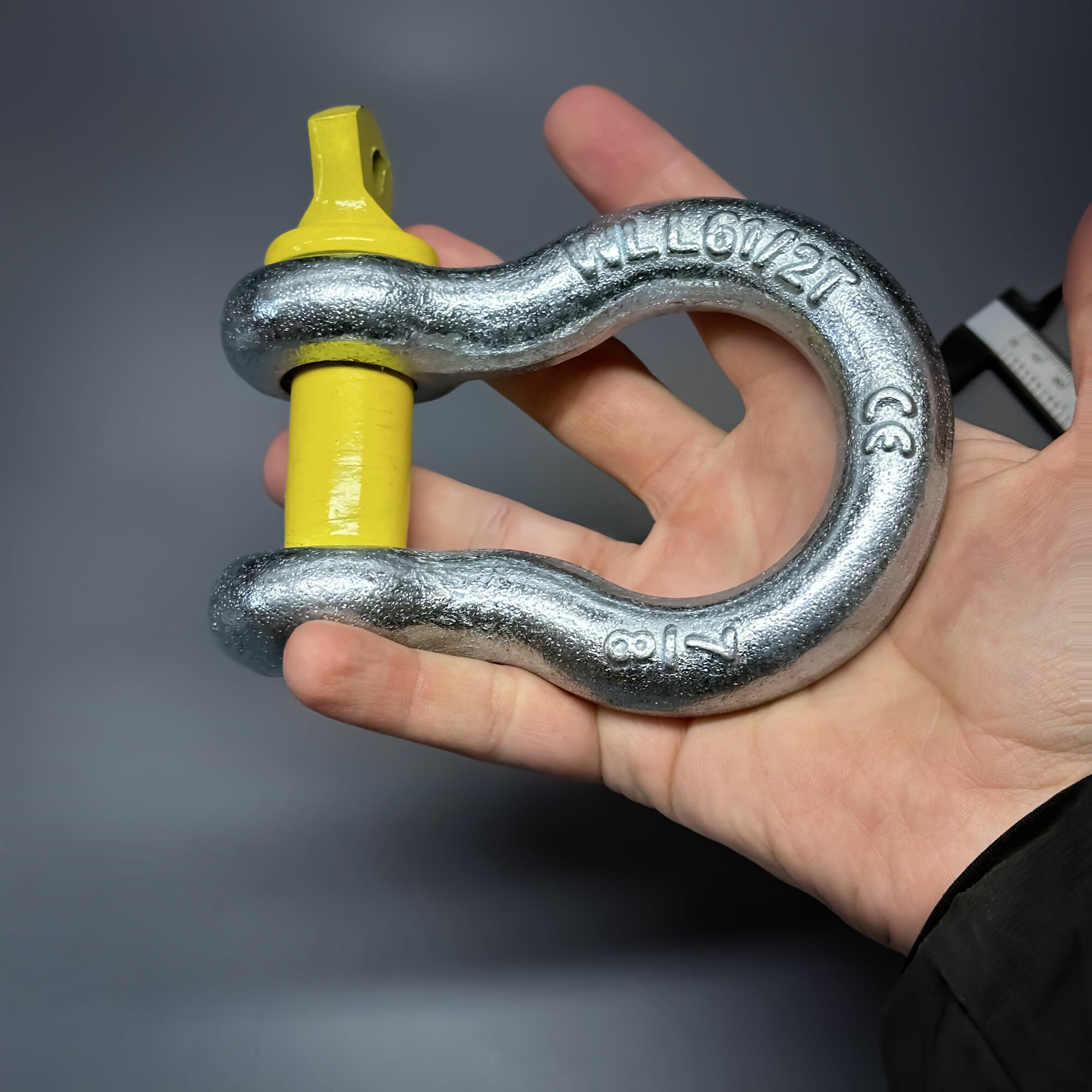 Шакл 2 шт. 6.5 тонн спецдеталь оцинкованный/скоба буксировочная