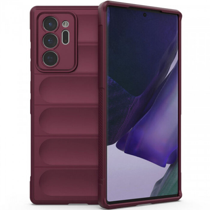 Flex Silicone Противоударный чехол для Samsung Galaxy Note 20 Ultra с защитой камеры и микрофиброй