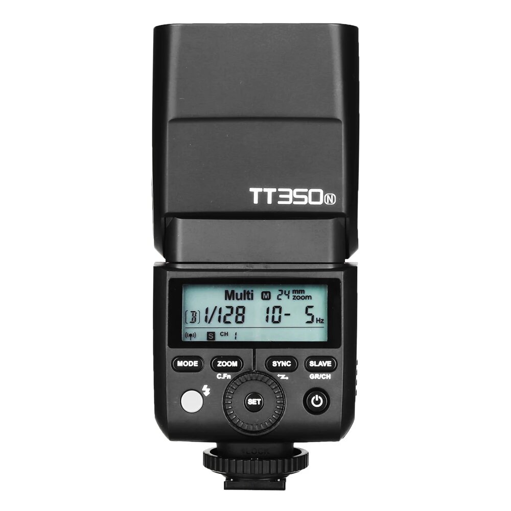 Godox TT350 Беспроводная вспышка TTL для Canon Nikon Sony Fuji Olympus TT350N for Nikon
