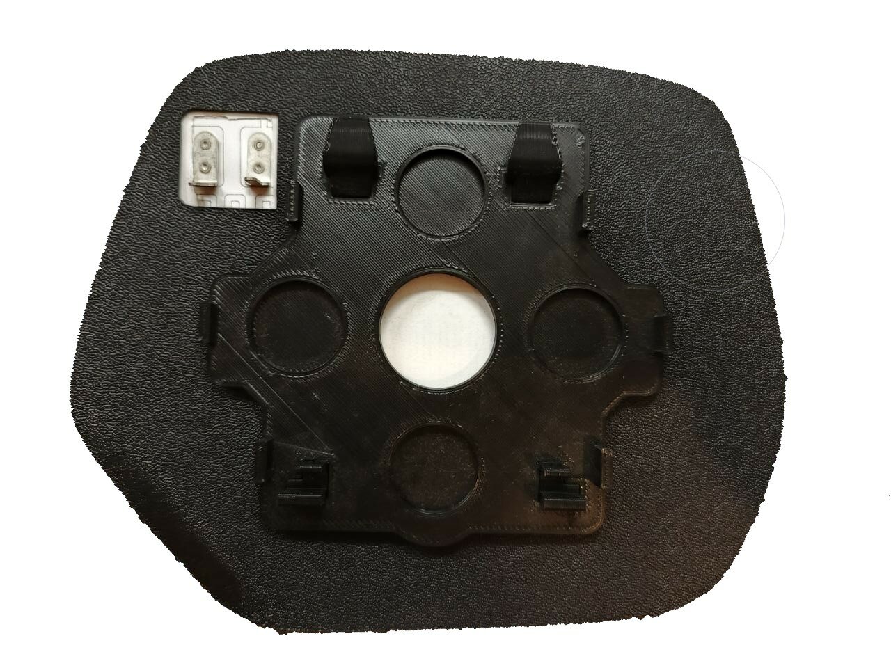 Зеркальный элемент левый с обогревом для автомобиля Honda Crosstour I(1) поколение и его рестайлинг (TF) 2009-2016 года выпуска