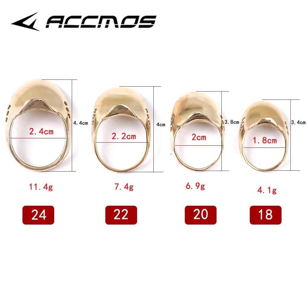 Латунный кольцевой ключ для стрельбы из лука 18-24 мм 20mm