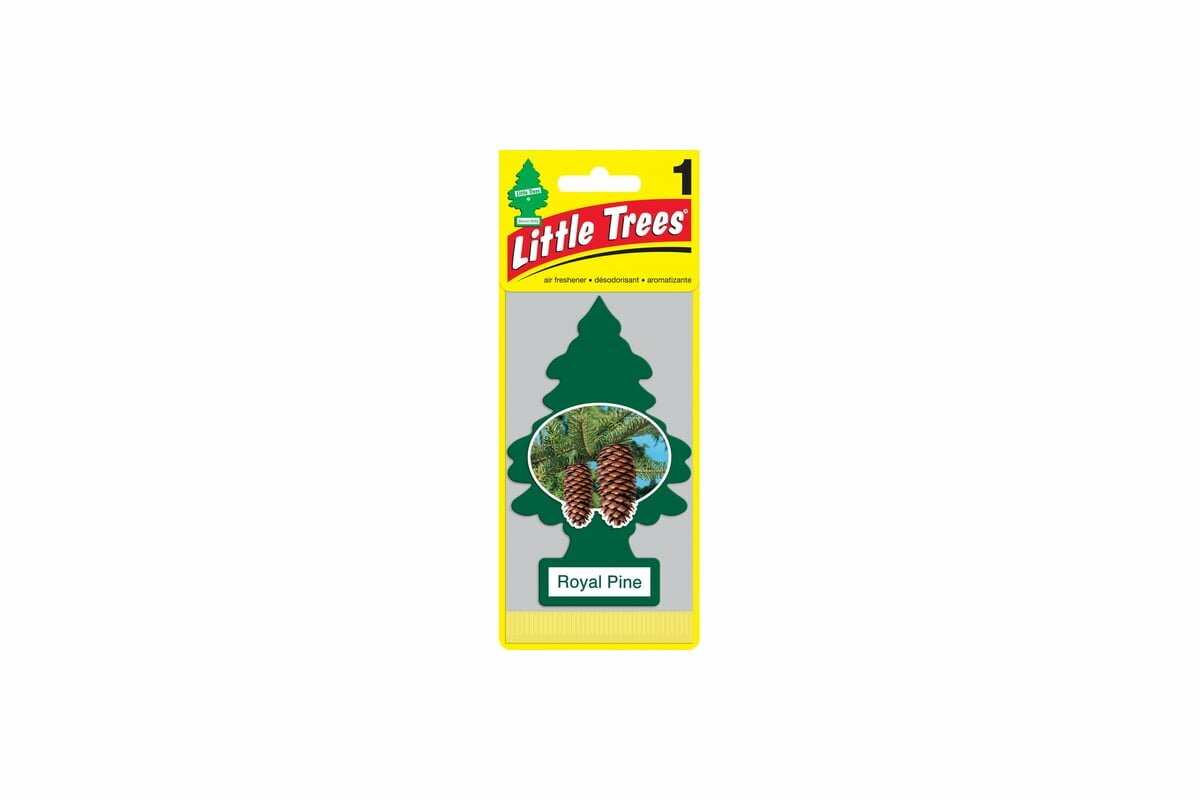 Car-Freshner Ароматизатор Ёлочка Королевская сосна Royal Pine U1P-10101-RUSS