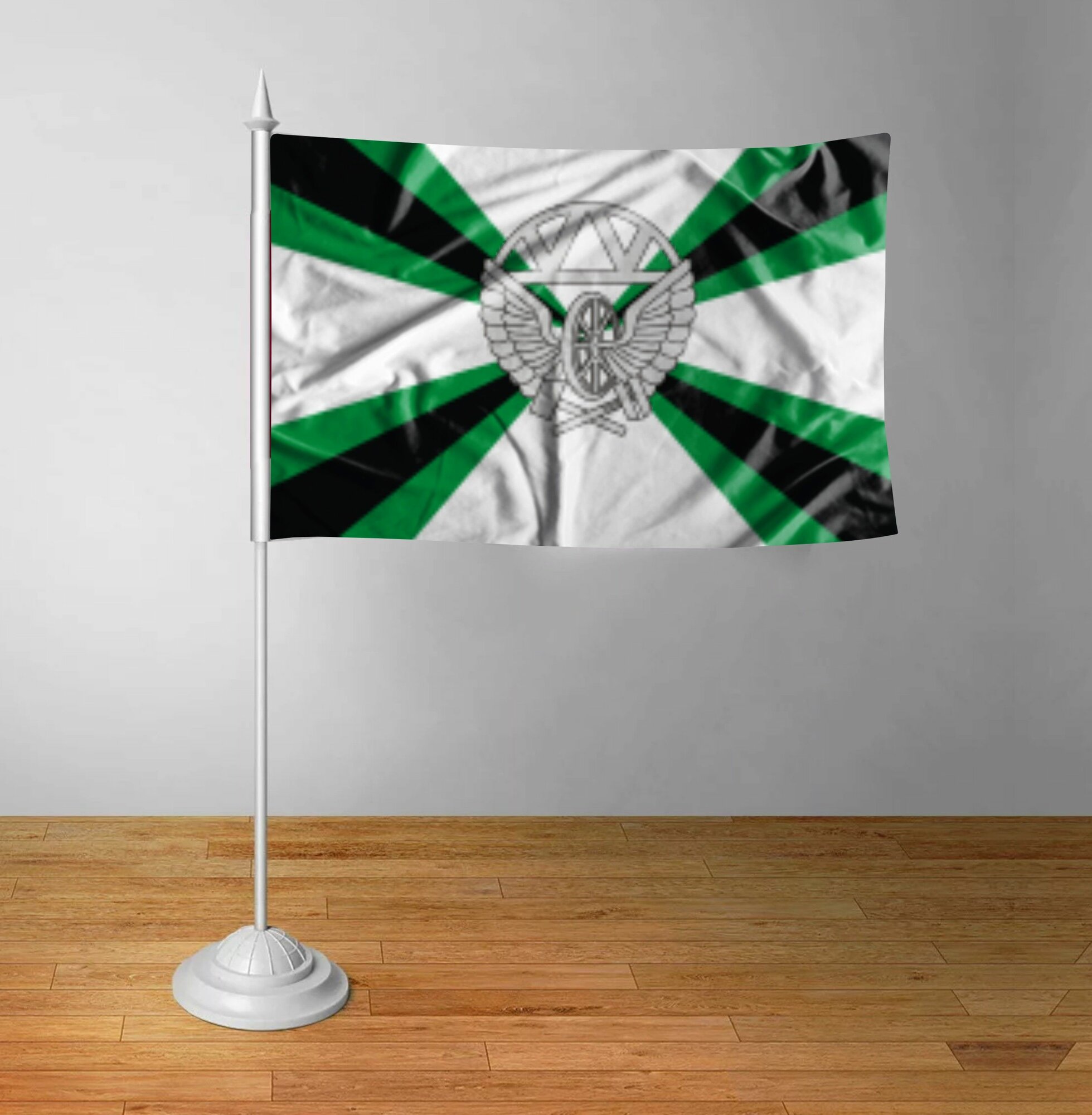 Флажок MIGOM Рода войск - 0018 - Флаг Железнодорожных войск