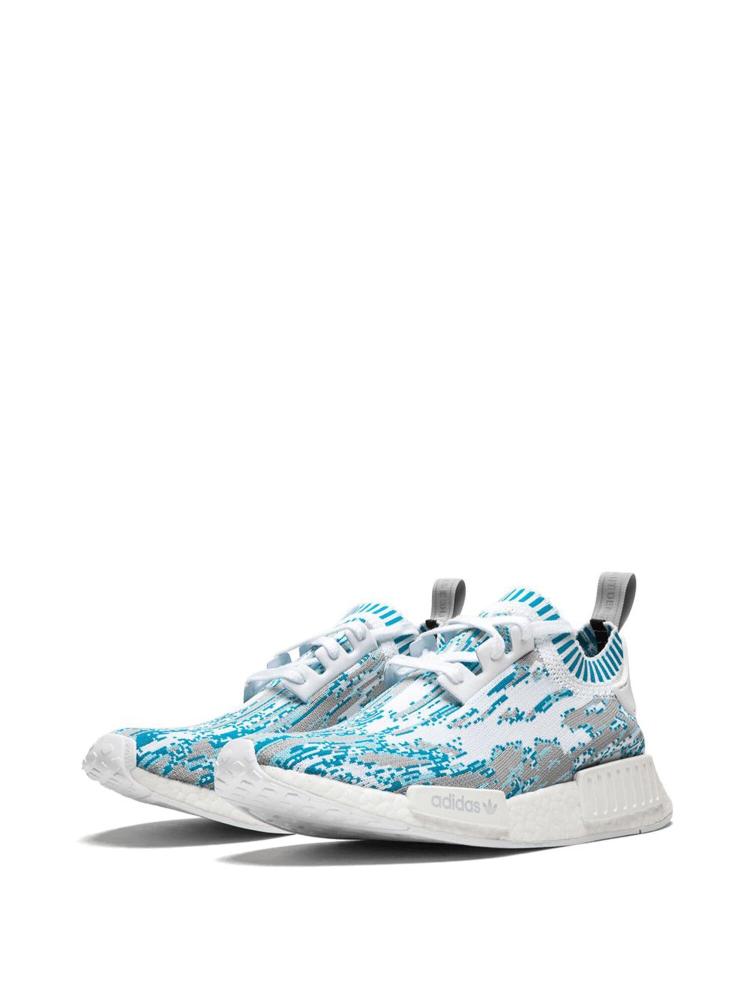Кроссовки adidas NMD_R1 PK, размер 5 US, бежевый/белый — фото 1