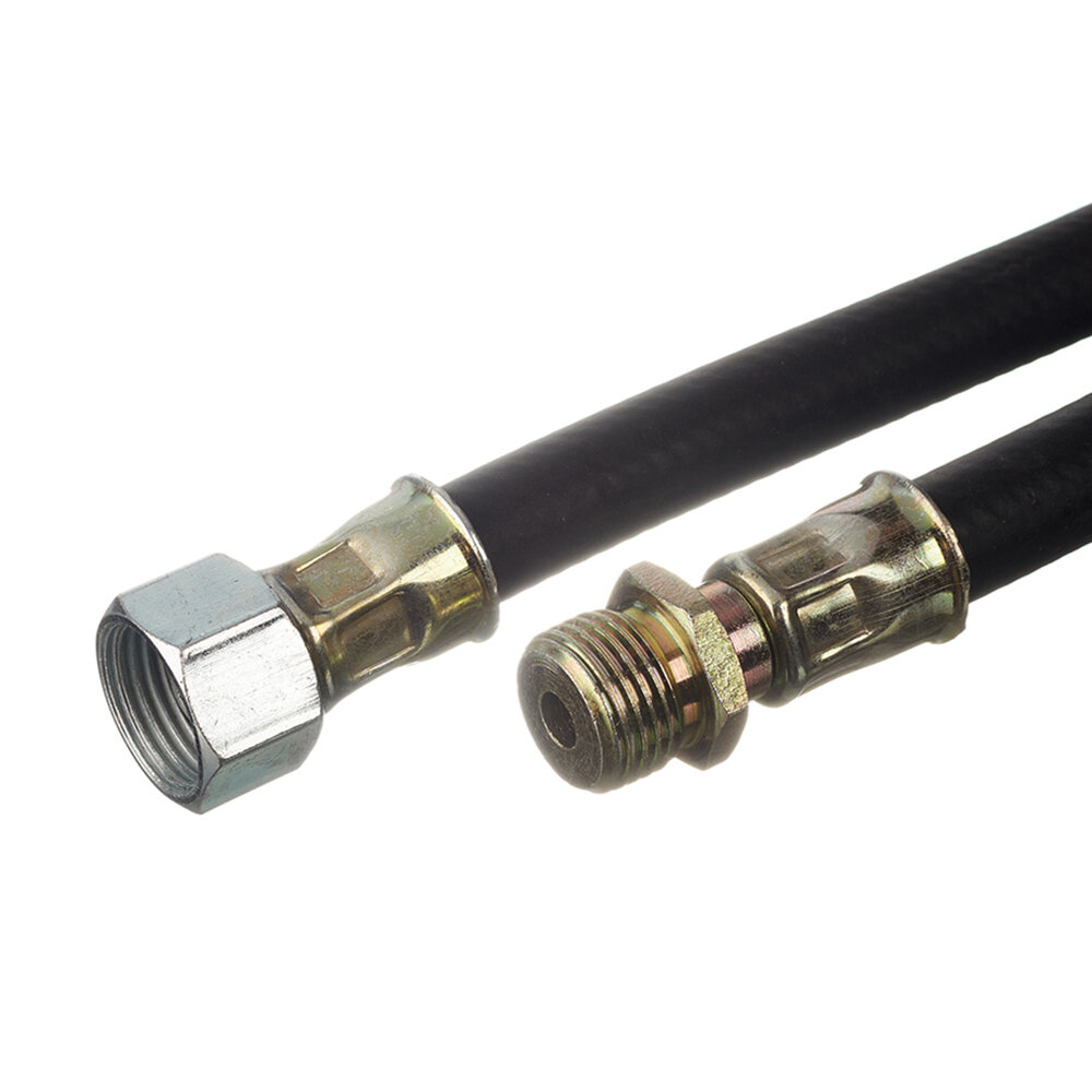 Шланг для газа 1/2" ВР-НР 87 см чёрный