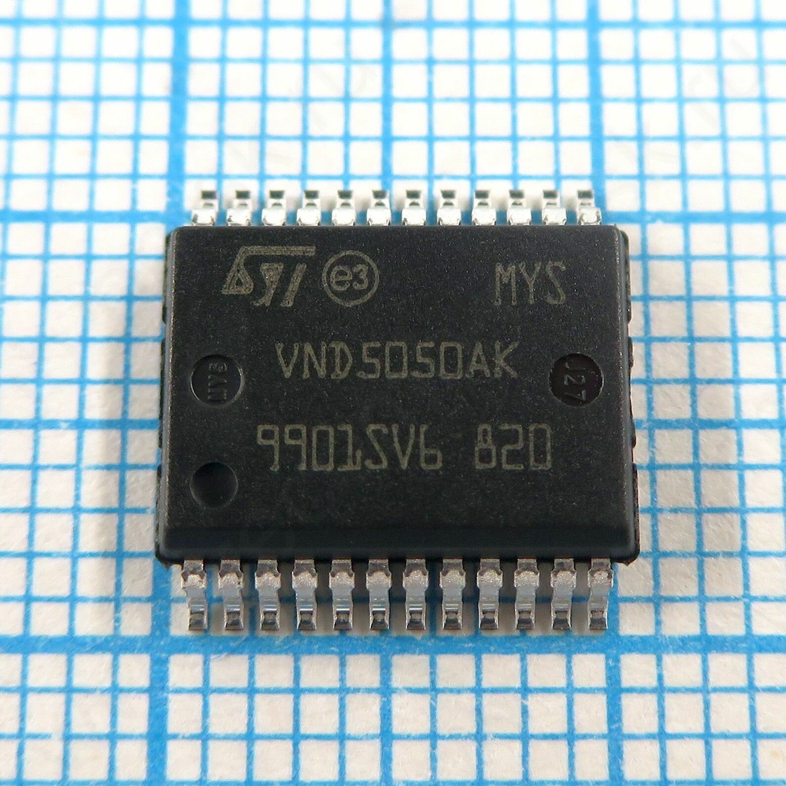 VND5050AK - используется для ремонта автомобильных блоков управления