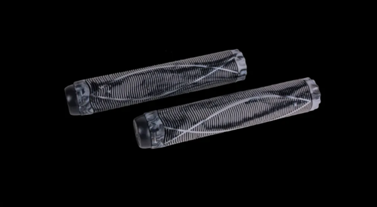 Набор грипсы 2шт с барендами Fish 170 grey/black 294354