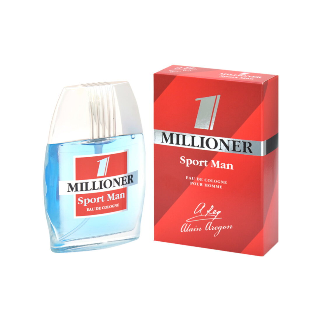 Одеколон мужской Alain Aregon 1 Millioner Sport Man 60мл