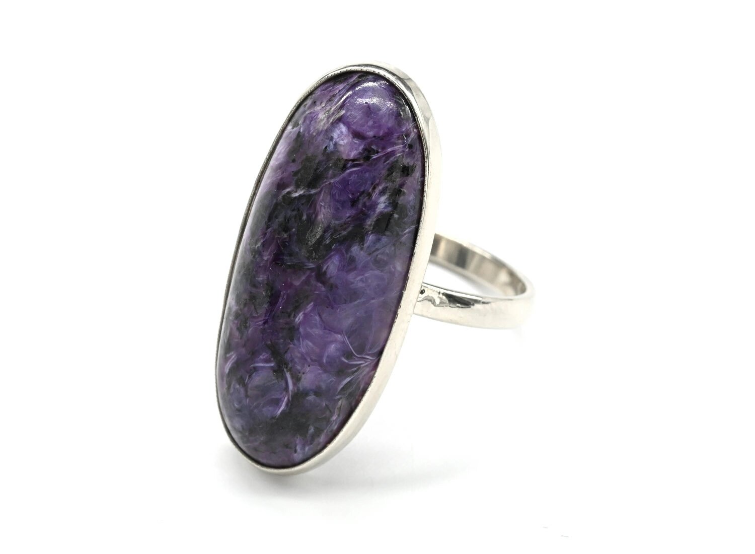 Кольцо, чароит