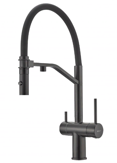 Смеситель для кухни MILACIO Ultra 557 total black