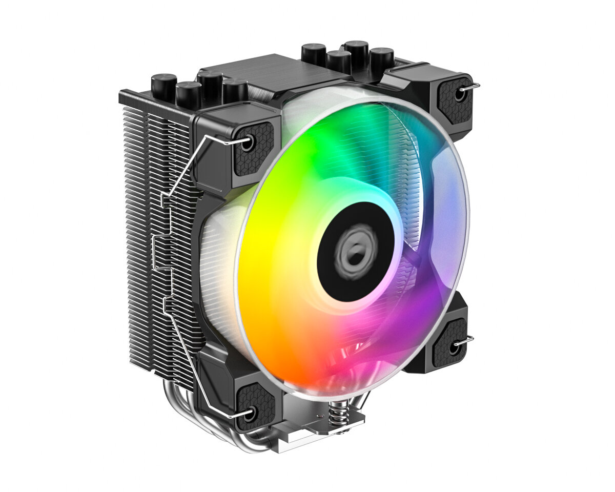 ID-Cooling Кулер для процессора Socket115x/1200/1700/1851/AM4/AM5 ID-Cooling SE-214-XT DF подсветка (ret)