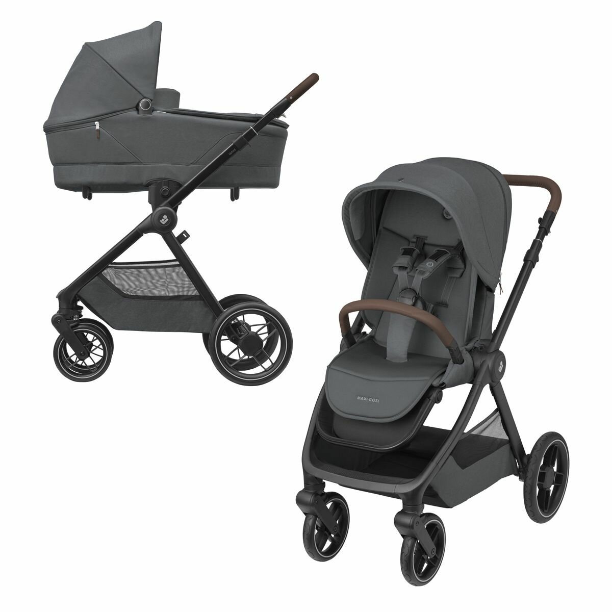 Коляска 2 в 1 Maxi-Cosi Oxford Plus Twillic Graphite