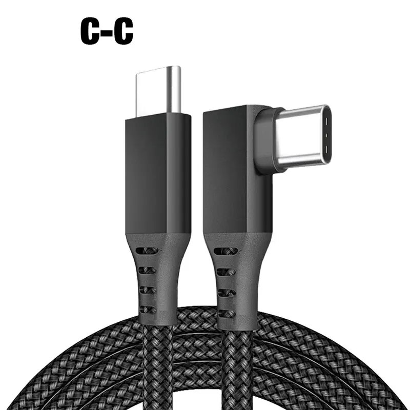 Кабель для передачи данных 3 м, 5 м, 6 м 6m, Black USB C to USB C