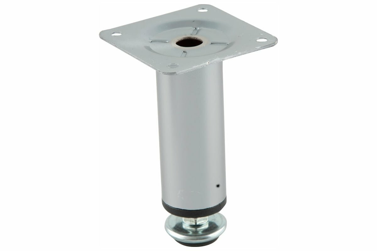 Brante малая мебельная опора 120х30 мм матовый хром 107039 для ножек мебели и каркасов