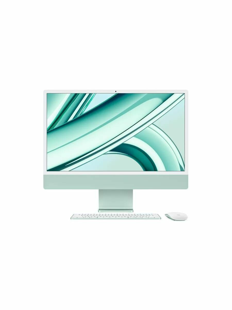 Моноблок Apple iMac 24" M3 8+8 core,8GB/256GB SSD, green