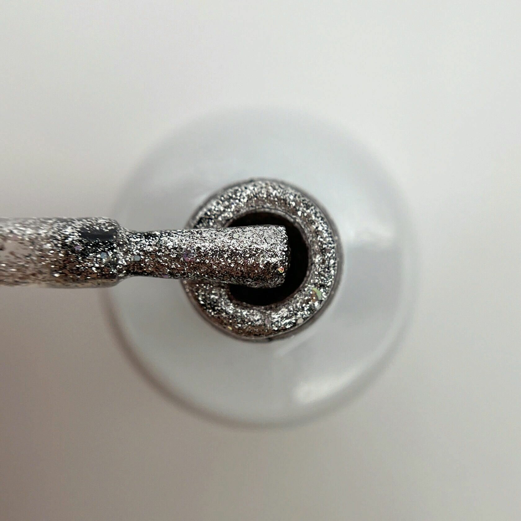 Y.ME Гель-лак Ice collection 02 (золотой), 10 мл, для ногтей с платиновым эффектом и голографическими шестигранниками