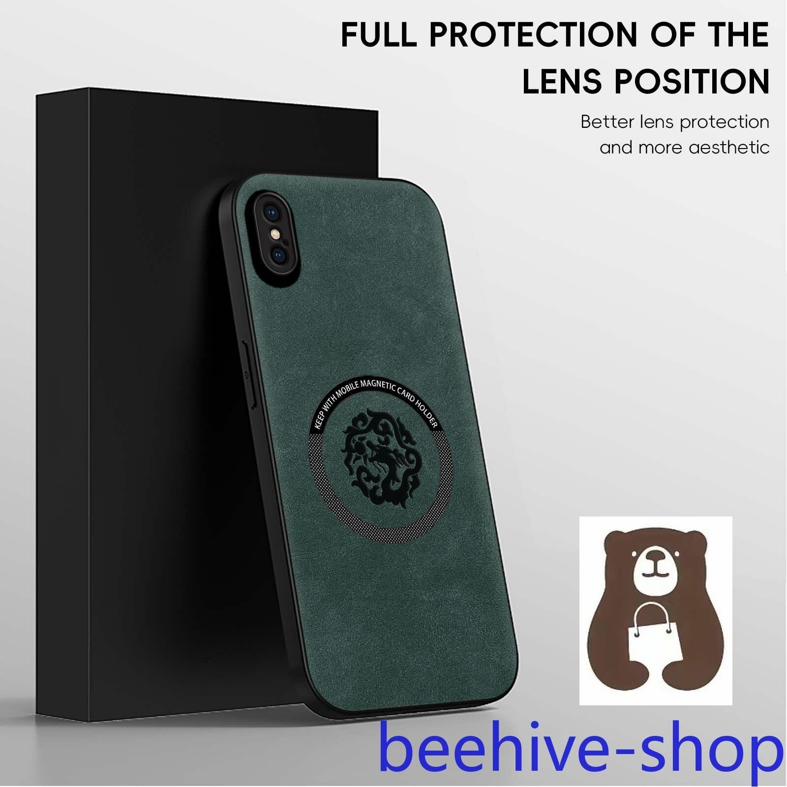 Чехол на Apple iPhone X / iPhone XS (Айфон Х / Айфон ХС) , Высококачественная кожа / Корпус телефона Apple iPhone X / iPhone XS