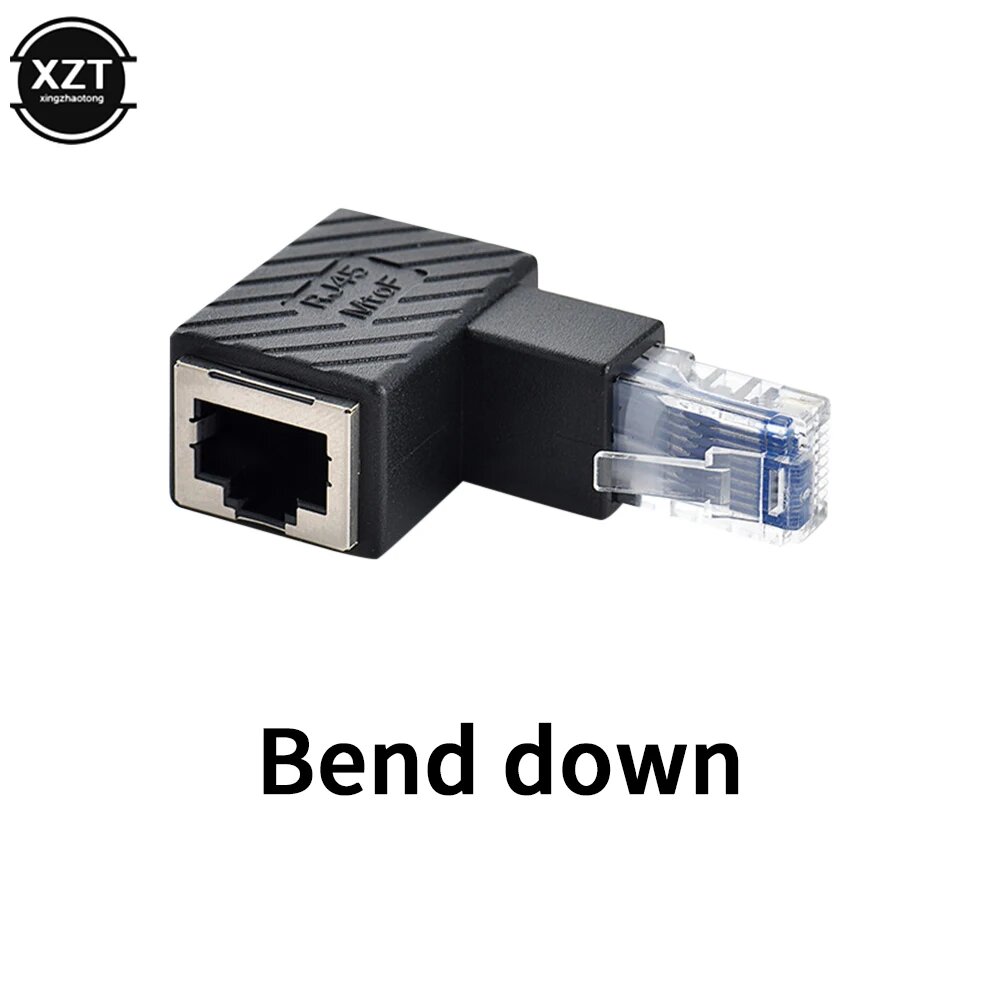 WYMECT RJ45 конвертер удлинитель 90 градусов B