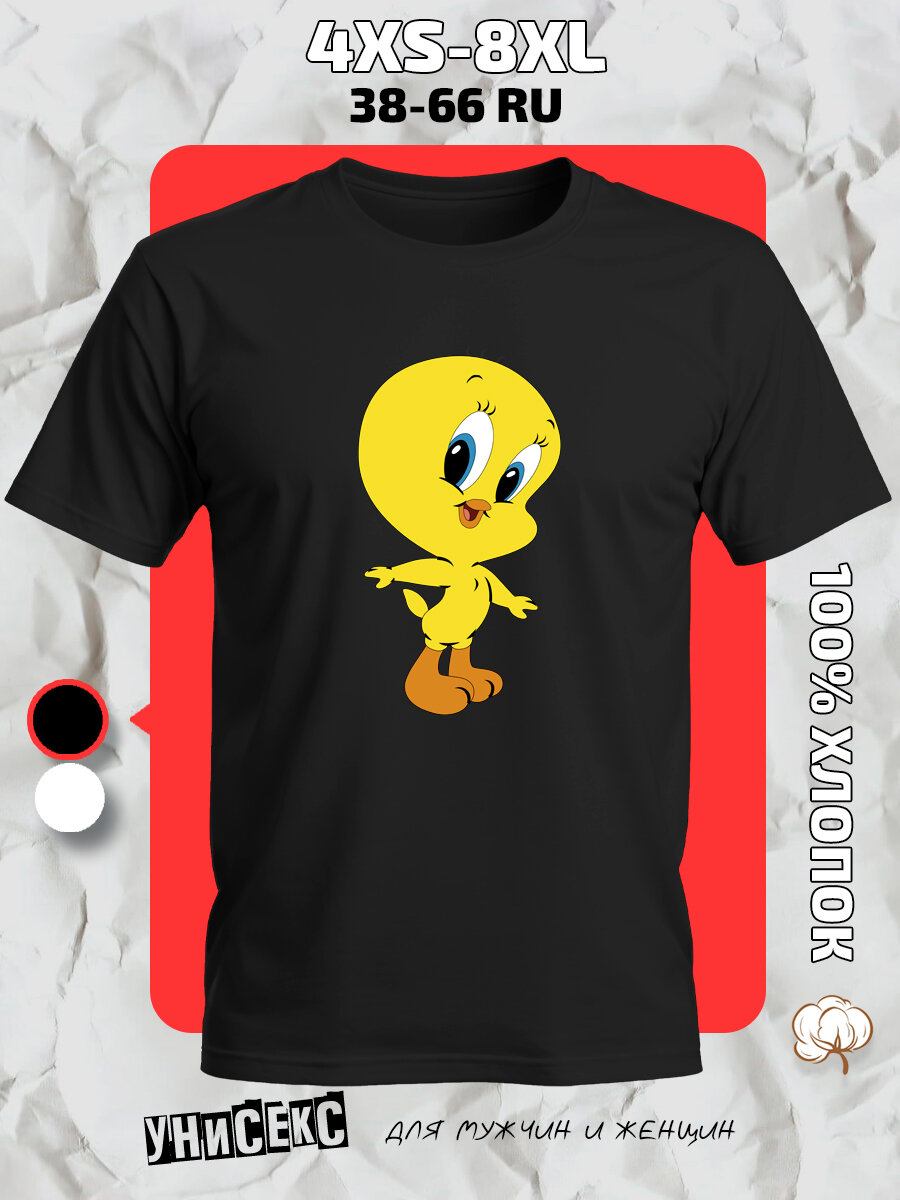 Футболка с принтом Бэби Луни Тюнз Baby Looney Tunes