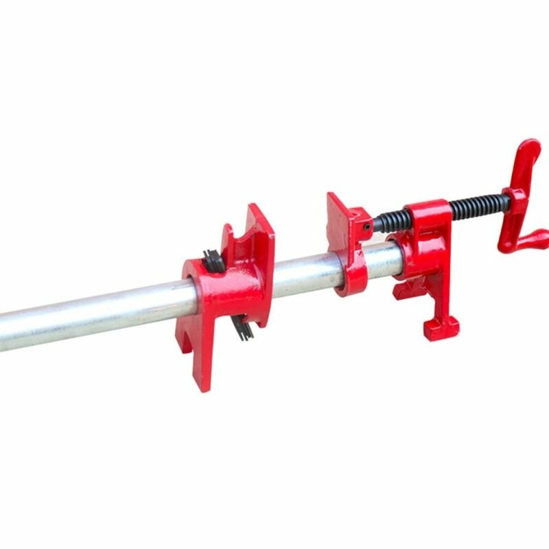 Быстросъемный зажим, кронштейн из ковкой стали, зажим для водопроводной трубы