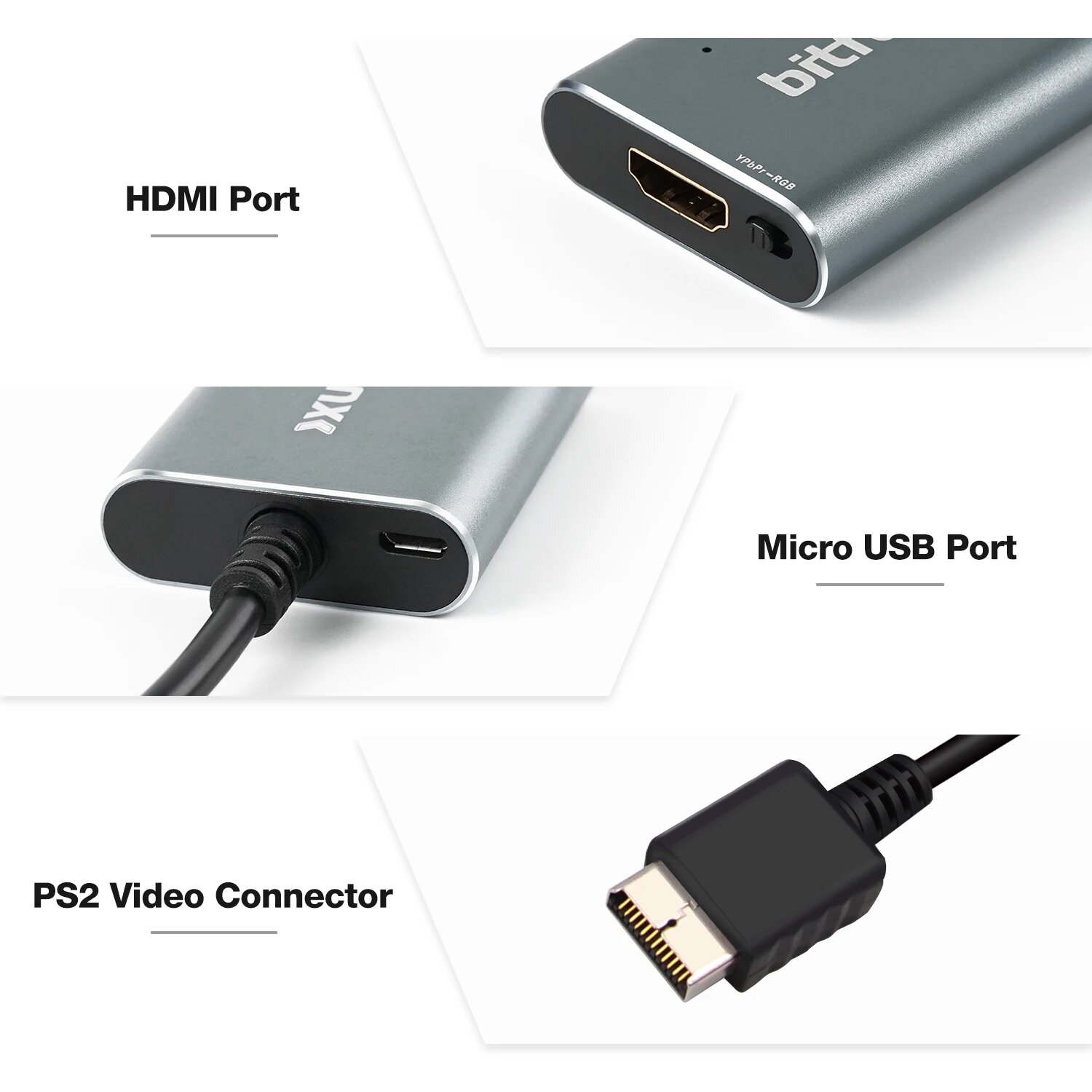 BitFunx HDMI-адаптер для Sony PS2 — фото 1
