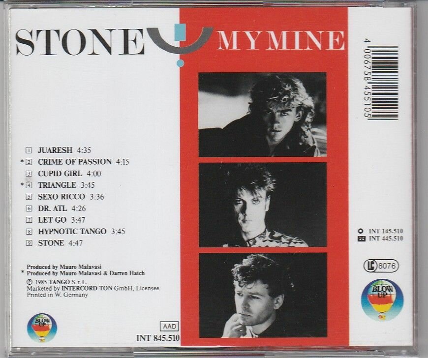 My Mine - Stone (CD диск) — фото 1