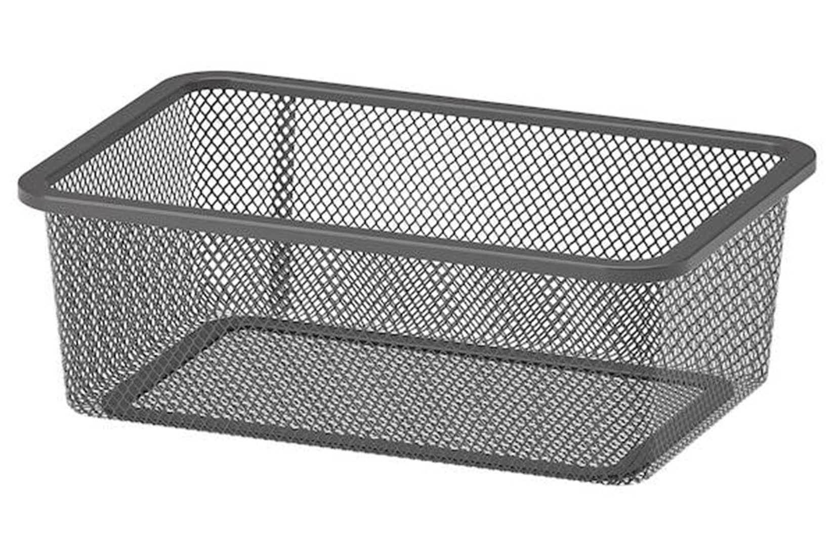 TROFAST IKEA 105.185.68 Сетчатый ящик средний темно-серый