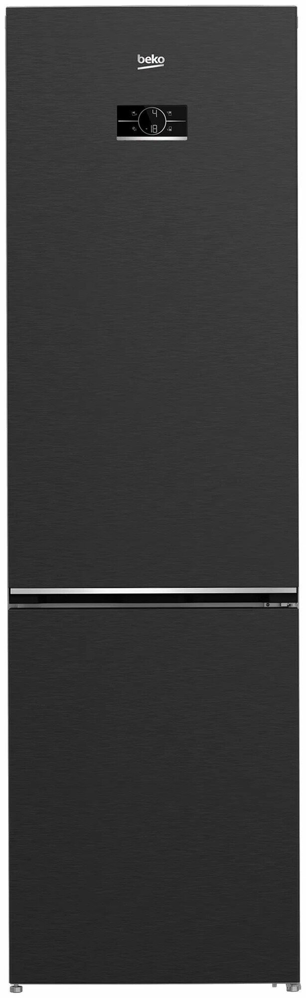 Холодильник Beko B3DRCNK402HXBR, с зоной свежести, перевешиваемые дверцы, цвет антрацит