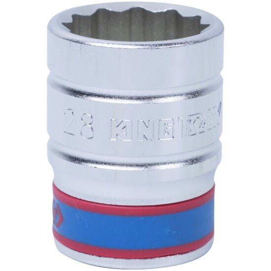 Торцевая головка King Tony стандартная двенадцатигранная 3/4", 28 мм