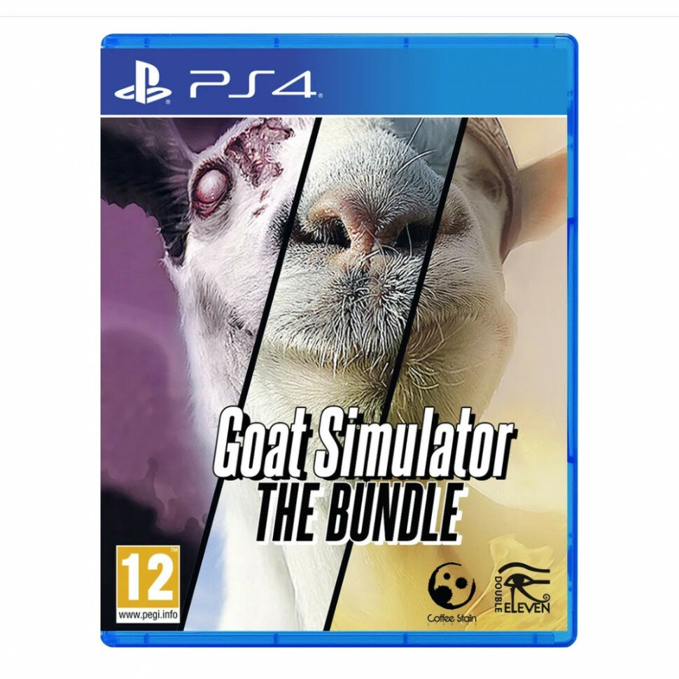 Игра Goat Simulator для PS4 (Рус. суб.) (Симулятор, открытый мир, экшн, приключения)