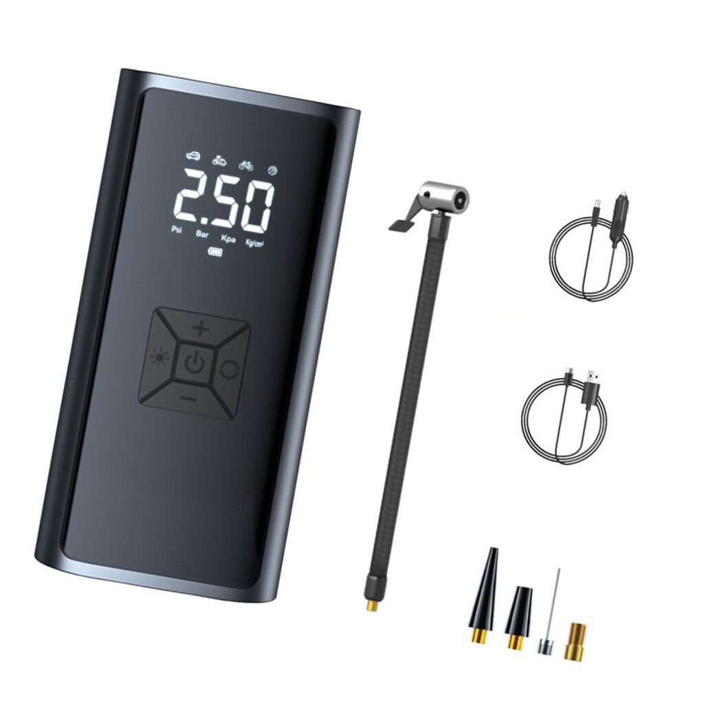 Стартовые стартеры автомобилей воздушное компрессор беспроводной насос шин цифровой автомобильный стартовый устройство с светом