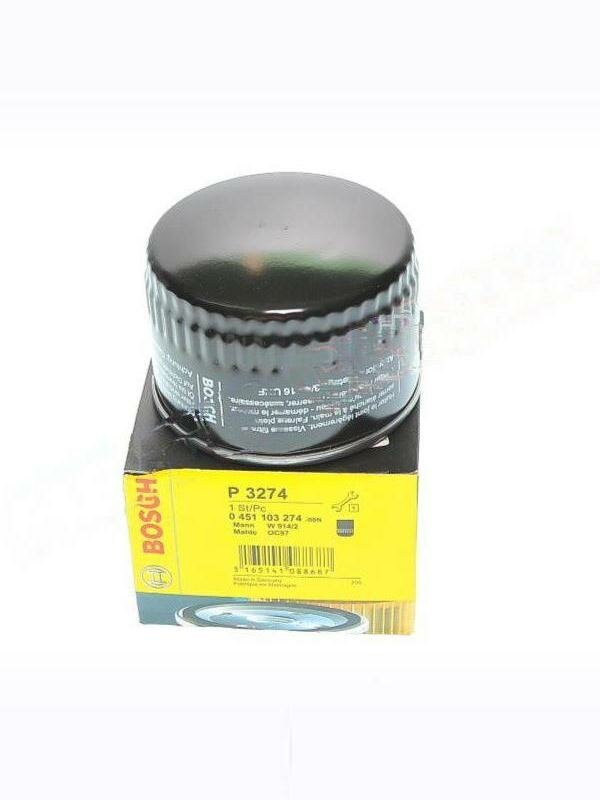 Фильтр масляный ВАЗ 2114, 2115, 2110,2112,2109,2170 ,1118,2190,2180, Веста, X-Ray, BOSCH, 2105-1012005