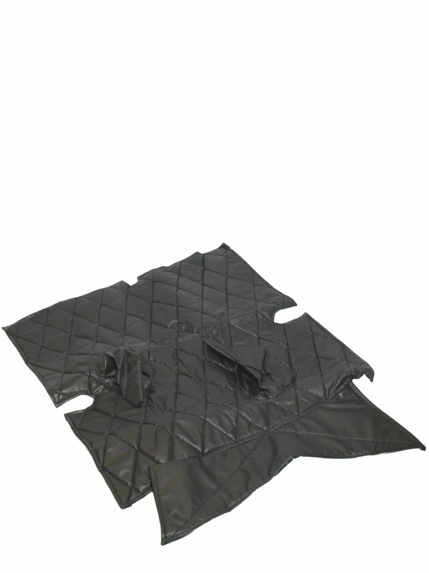 Коврик под рычаги для а/м УАЗ Хантер, стёганный кожзам