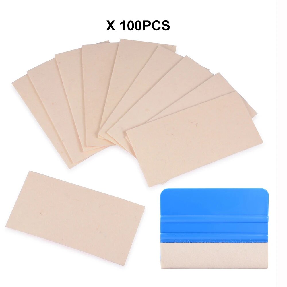 10/20/50/100 шт, сменная шерстяная войлочная ткань 100 cloth 1 scraper
