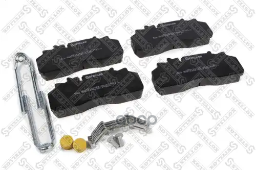 85-11424-sx колодки дисковые ! с полн. р/к 29126 210.5x93x saf Stellox арт. 8511424-sx