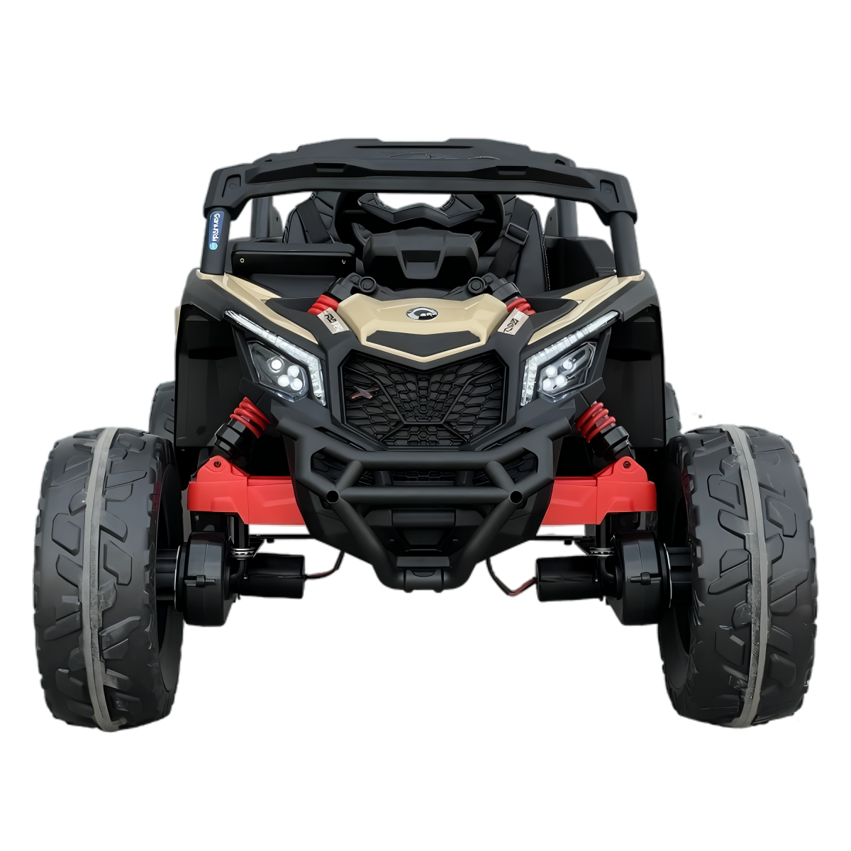 Электромобиль BRP Can-Am Maverick CA003, багги, для детей от 5 лет, 2 места, черный