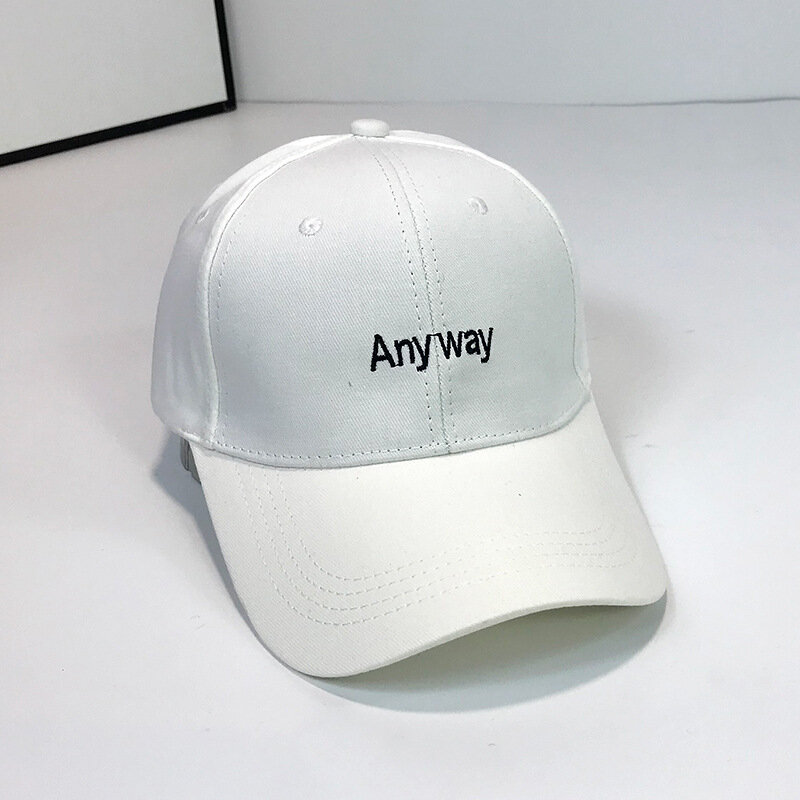 Бейсболка AnyWay Hardtop, женская, хлопок, размер M, белая