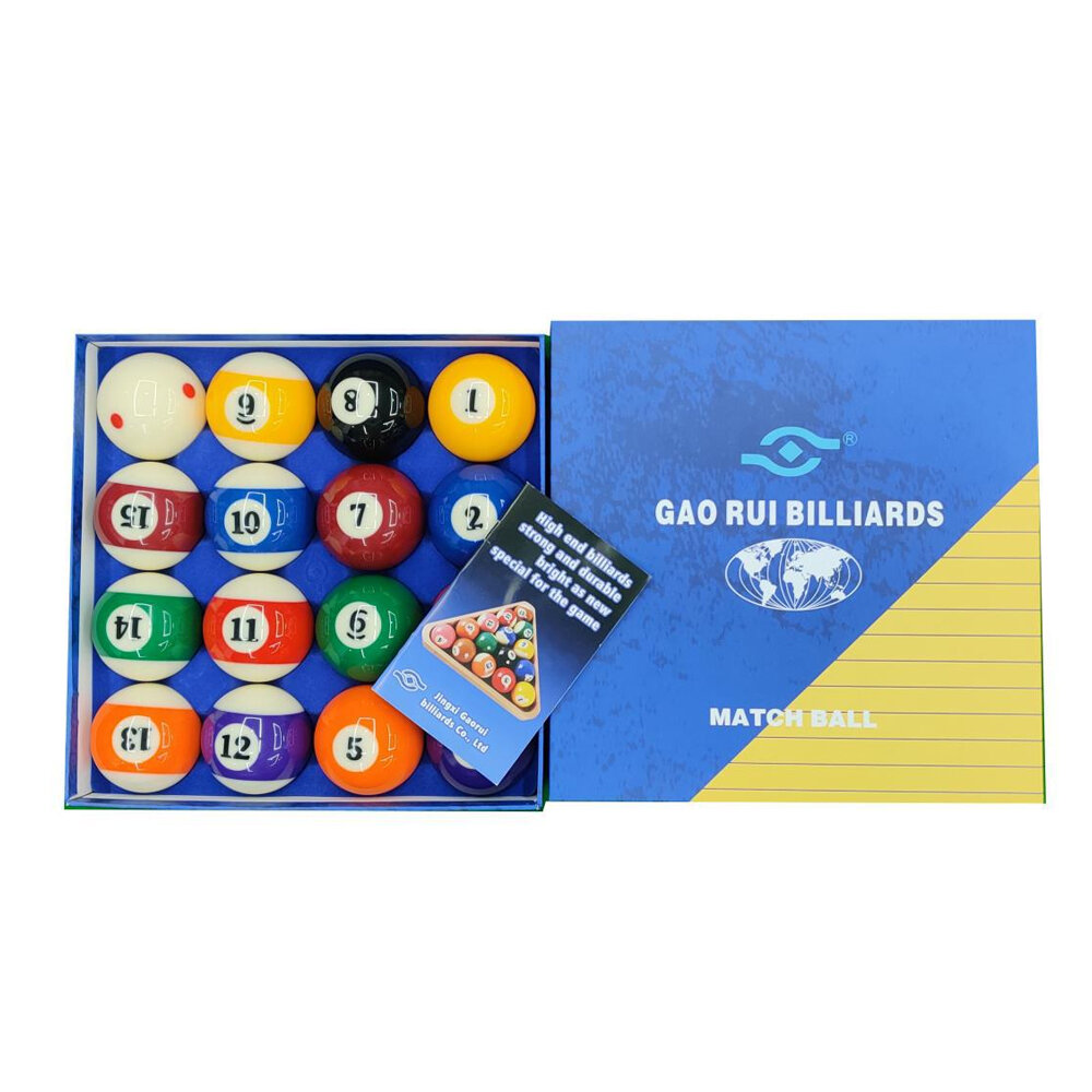 16 стандартных бильярдных шаров американского стиля 57,2 мм для замены